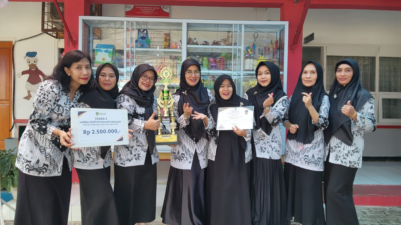 TK Telkom Batam Juara 2 Lomba Perpustakaan Nasional 2022 – Telkom Schools
